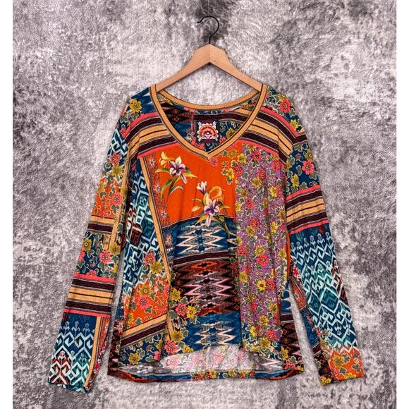 Johnny Was | Tops | Johnny Was Top Xl Womens Allie Flower Floral ...